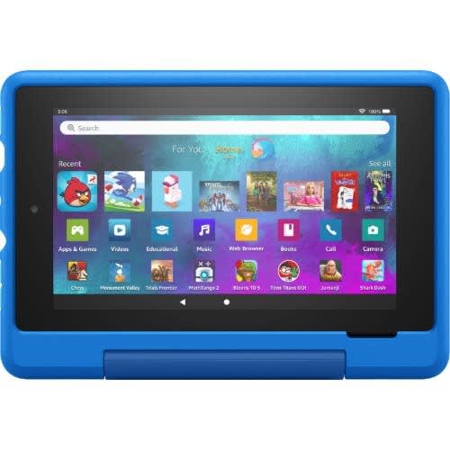 Amazon Fire 10 Kids Pro – 10.1” -- 32GB ROM For Ages 6+ + Blue Kid ...