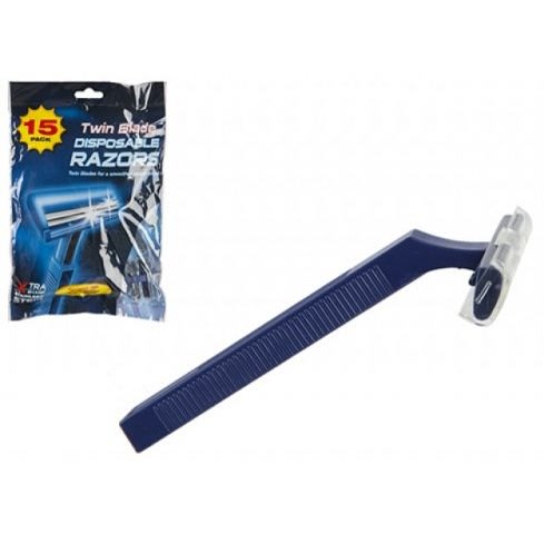 Twin Blade Disposable Shaving Stick - 15pcs | Konga Online Shopping