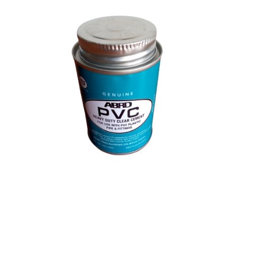 Abro Pvc Clear Cement Gum For Plastic Pipe And Fitting - Small Size ...