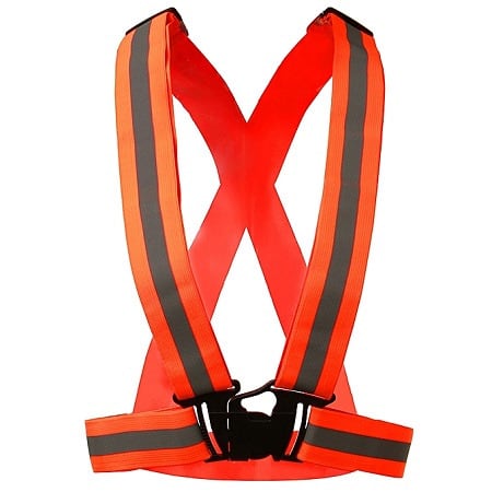 Safety Elastic Reflective Vest Belt - Orange | Konga Online Shopping
