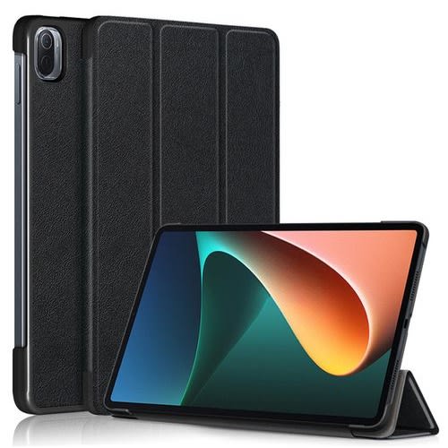 Smart Flip Leather Case For Xiaomi Redmi Pad Mi 5 / 5 Pro - Black ...