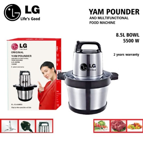 LG Electric Yam Pounder And Multifunctional Food Processor -8.5L ...