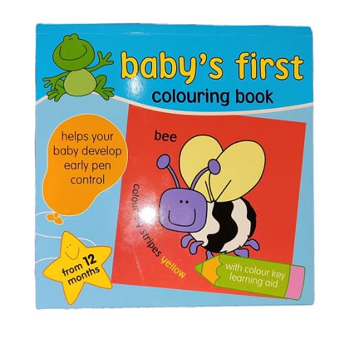 Alligator Books Baby's First Colouring Book | Konga Online Shopping