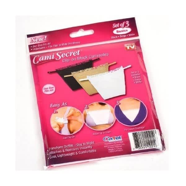 Clip-On Mock Cami Secret Camisole - 3 Piece Set | Konga Online Shopping