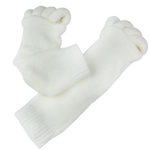 soft & Beautiful Comfy Toes Foot Alignment Socks Toe Spacer Relaxing ...