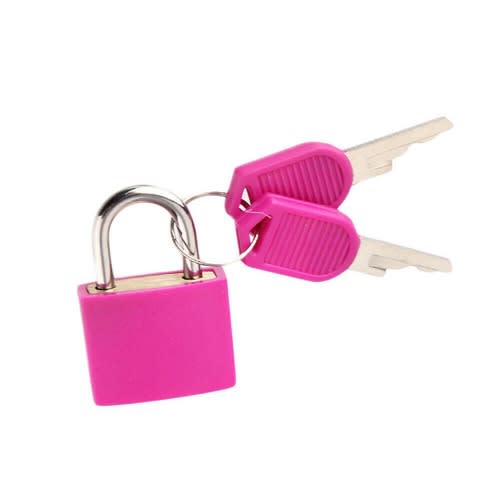 Mini Padlock Tavel Luggage Padlock -pink | Konga Online Shopping