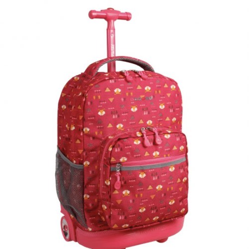 J World 18inch Rolling Backpack - Fox | Konga Online Shopping