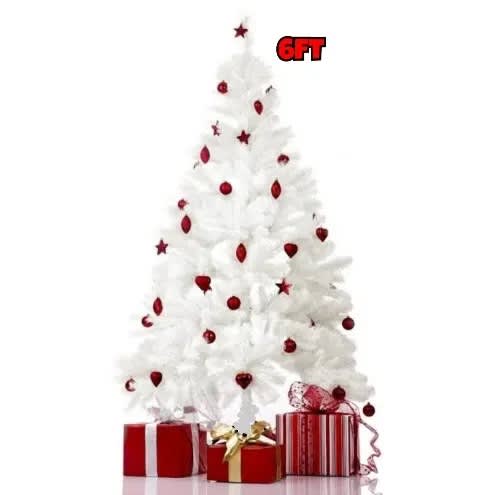 Christmas Tree - 6ft - White | Konga Online Shopping