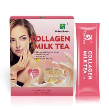 Winstown Collagen Milk Tea For Skin Whitening/Anti-aging And Beauty ...