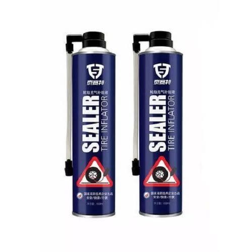 Tire Sealer And Inflator - 650ml x 2pcs | Konga Online Shopping