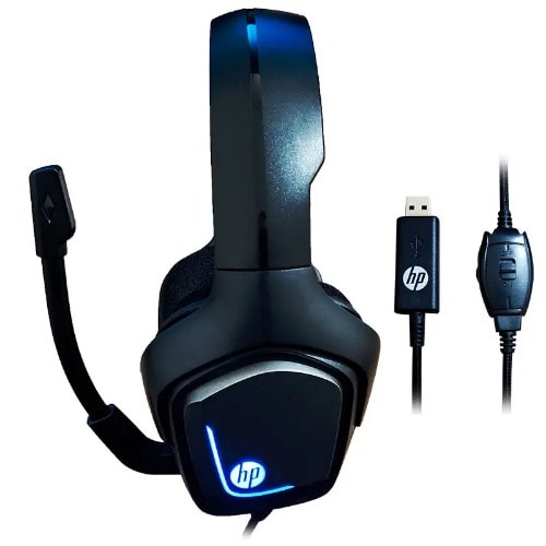 HP USB Noise Cancellation Gaming Headset With Microphone -H220gs ...