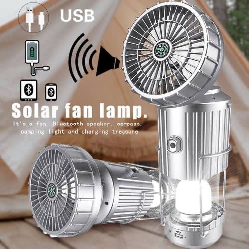 Portable Led Light With Fan | Konga Online Shopping