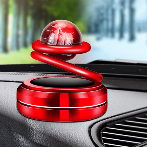Aromatherapy Rotating Floating Planet Car Air Freshener - Red | Konga ...
