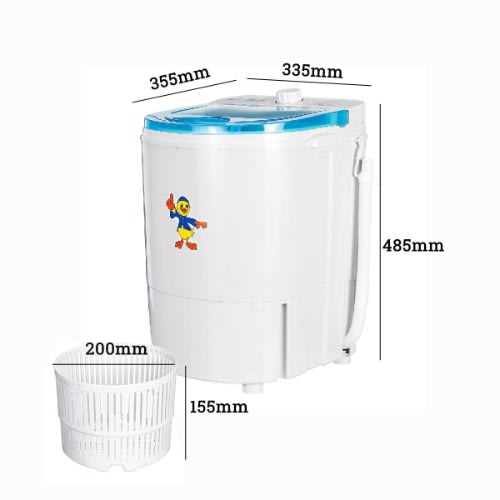Yoko 4.5kg Mini Washing Machine With Shoe Washer | Konga Online Shopping