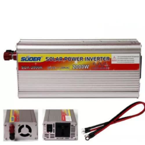 Suoer Solar Power Inverter Dc12v To Ac 230v Sua - 2000a | Konga Online ...
