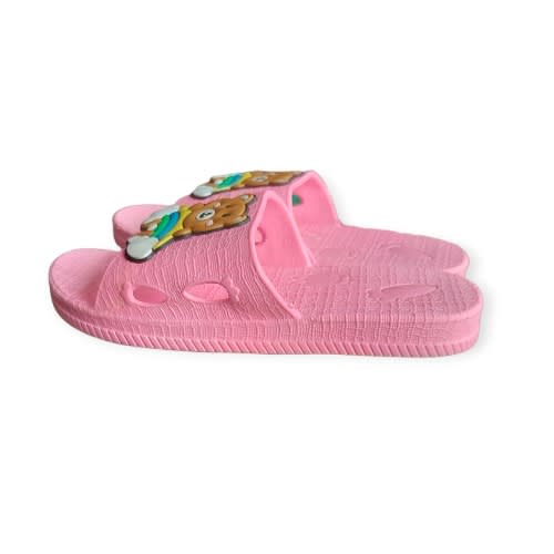 AWW Teddy Girl Slides - Pink | Konga Online Shopping