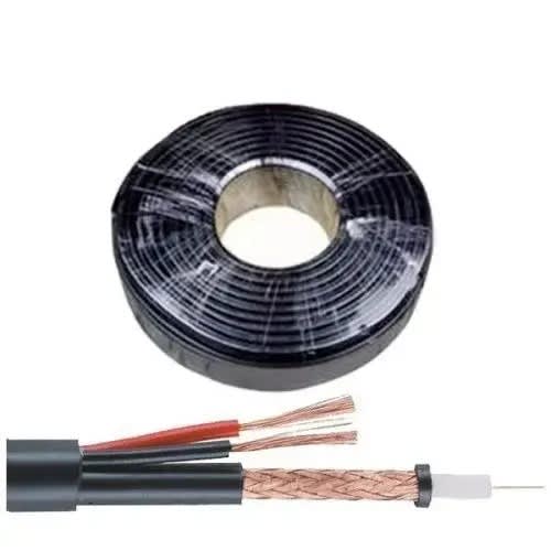 Rg59 Full Copper Cctv Cable With Power - 100 Meter | Konga Online Shopping