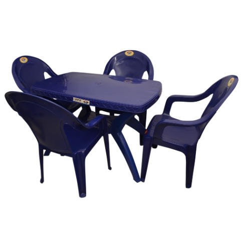 Plastic Table With 4 Chairs | Konga Online Shopping