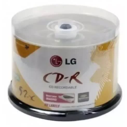 LG Recordable CD Disc - 700mb 80mins - 50pcs | Konga Online Shopping