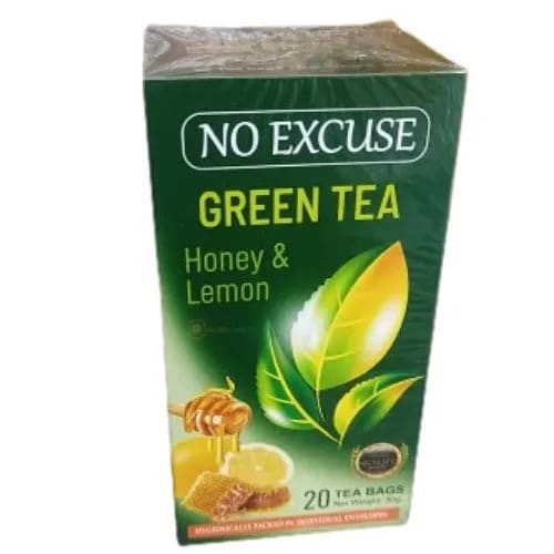 No Excuse – Green Tea Honey And Lemon - 20 Tea Bags | Konga Online Shopping