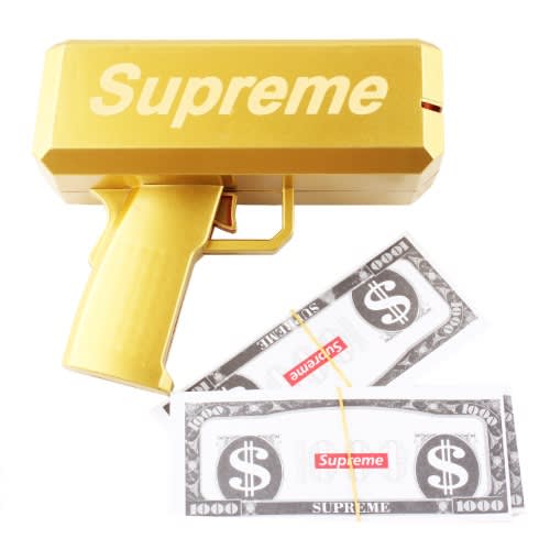 Supreme Money Gun Spraying Machine - Gold | Konga Online Shopping