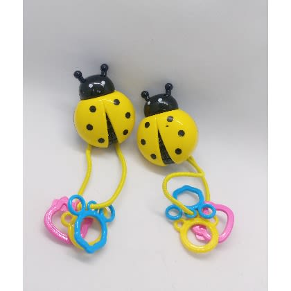 Ladybug Elastic Hair Packer -2pieces - Yellow | Konga Online Shopping