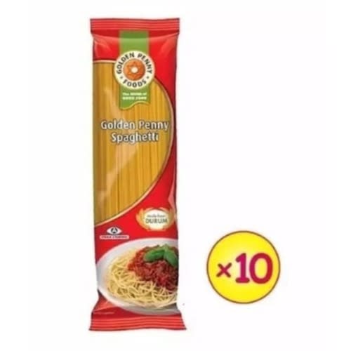 Golden Penny Spaghetti - 500g X 10 Pcs | Konga Online Shopping