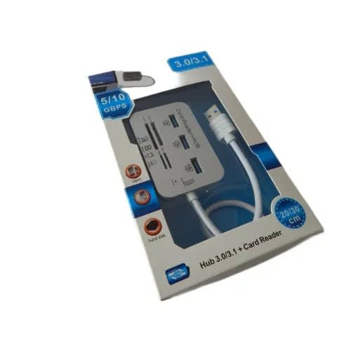 Memory Card Reader + 3 Port Usb Hub | Konga Online Shopping