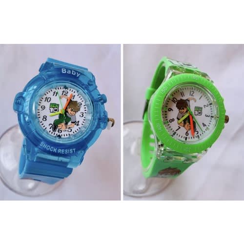 Children Cartoon Character Wristwatch - 2 Pieces | Konga Online Shopping