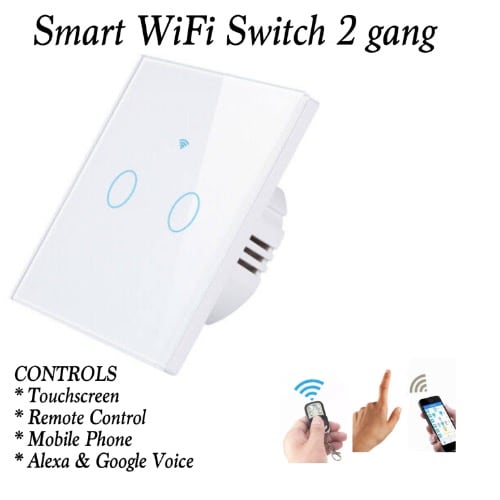 Wifi Smart 2 Gang Home Automation Switch | Konga Online Shopping