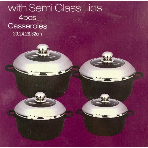 Prima Non-stick Aluminum Cookware Set - 8 Pieces | Konga Online Shopping