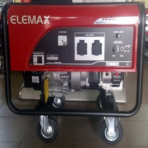 Elemax 4.8kva Sh 5300 Ex With 4 Wheels - Manual Starter | Konga Online Shopping