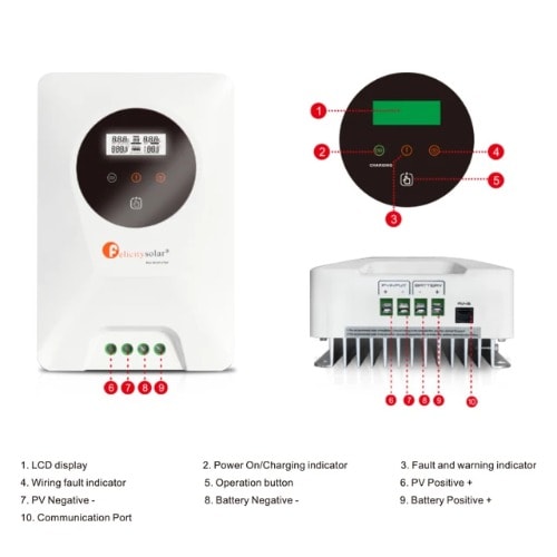Felicity Solar Charge Controller - 120a Mppt | Konga Online Shopping Felicity Solar Charge Controller - 120a Mppt | Konga Online Shopping