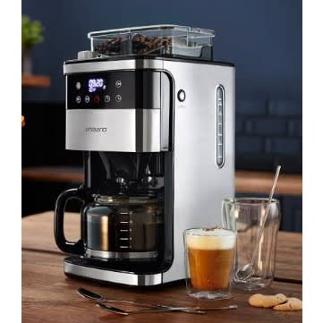 Ambiano Coffee Machine With Integrated Grinder - 1.5L - 1050W - MIT ...