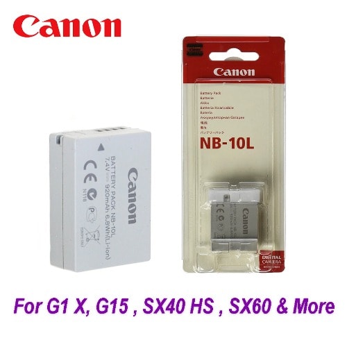 Canon Nb-10l Battery For Canon G1 X, G15, G16, Sx40 Hs, Sx60 | Konga ...
