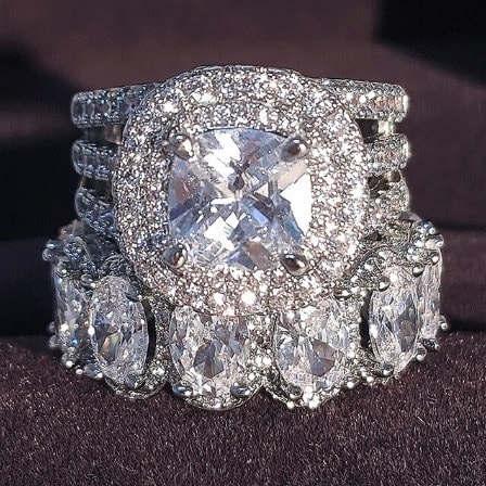 Bold Luxurious Sterling Silver Wedding Ring | Konga Online Shopping