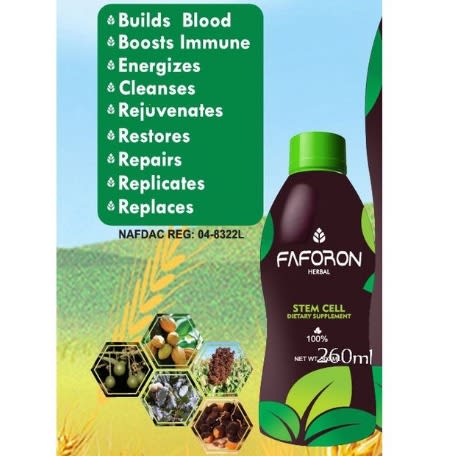 Faforon herbal Stem Cell Dietary Supplement - 260ml | Konga Online Shopping
