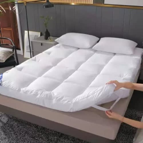 Mattress Topper- White - 6x6 Feet | Konga Online Shopping