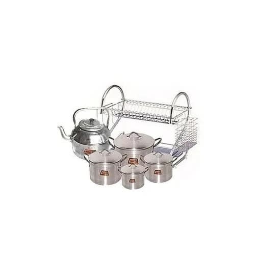 Tower Kitchen Bundle - Tower Pot & Kettle With Plate Rack | Konga ...
