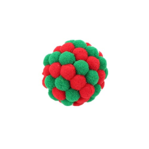 TD Cat Kitten Plush Ball With Bell Multicolour Chew Toy | Konga Online ...