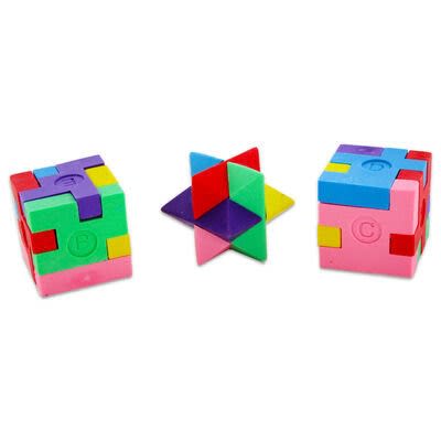 The works 3D Puzzle Erasers - Assorted Colors - 3pcs | Konga Online ...