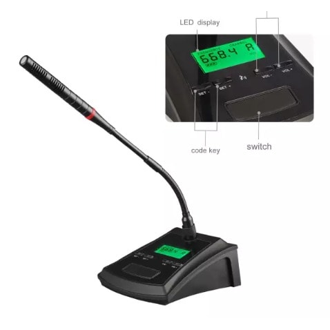 Rechargeable 4in1 Conference Wireless Microphone | Konga Online Shopping