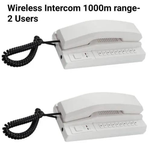 Wireless Intercom Phone - 2 Pieces | Konga Online Shopping