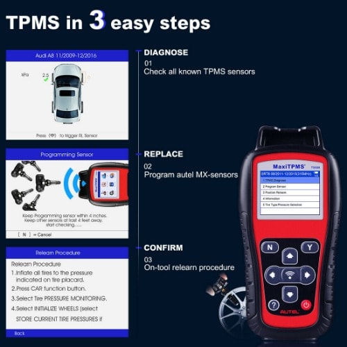 Autel Maxitpms Ts508 Obdiii Tpms Sensor Programmer | Konga Online Shopping