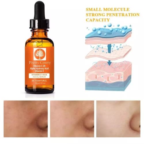 Pretty Cowry Natural Brightening Face Serum Vitamin C Skin Care - 30ml | Konga Online Shopping