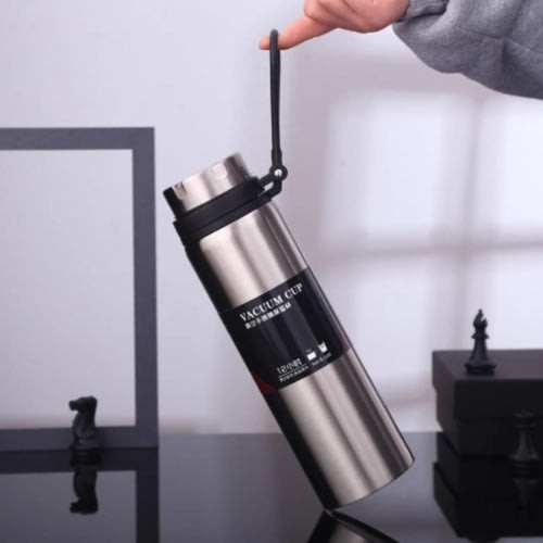 Water Vacuum Cup/Flask - 1000ml - Silver | Konga Online Shopping