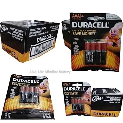 Duracell Aaa 1.5v Alkaline Battery - Pack Of 12 | Konga Online Shopping