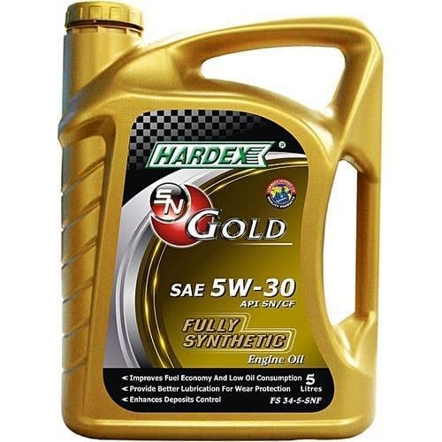 Hardex Sn Gold Sae 5w-30 Fully Synthetic Engine Oil 5l | Konga Online ...