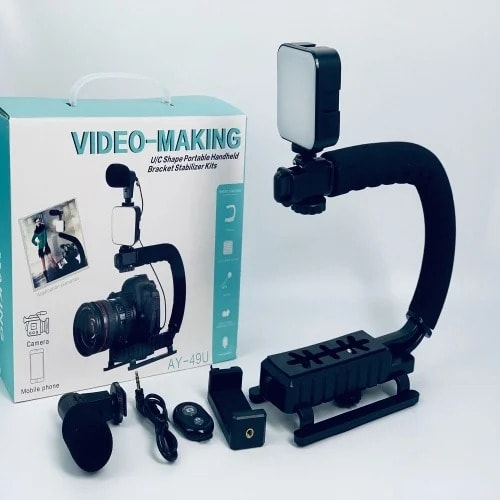 Video Making U/C Shape Handheld Bracket Stabilizer Kits - AY-49U ...
