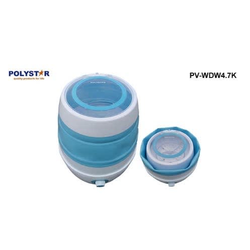 Polystar 3kg Top Loader Single Tub Foldable Washing Machine Pv-wdw4.7 ...